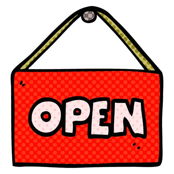 7,592 Cartoon open sign Stock Illustrations | Depositphotos