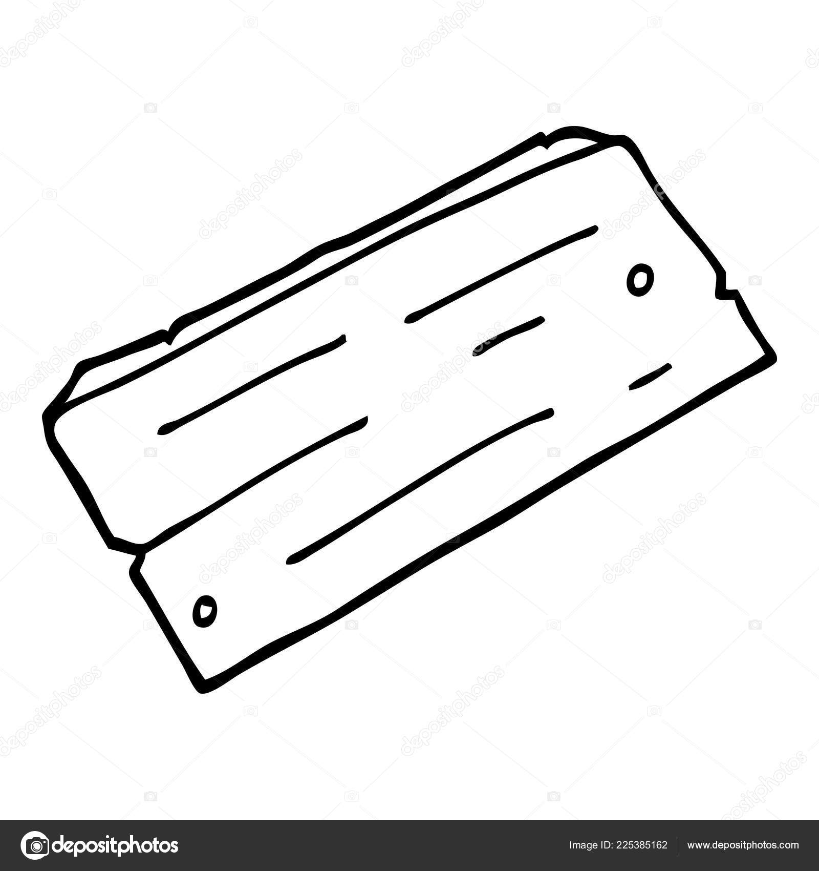 Wood Plank Drawing