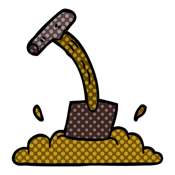 Cartoon Doodle Spade Vector Illustration Stock Vector by ...