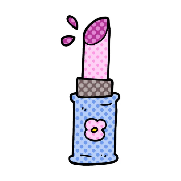 Cartoon Doodle Lipstick Vector Illustration Stock Vector by ...