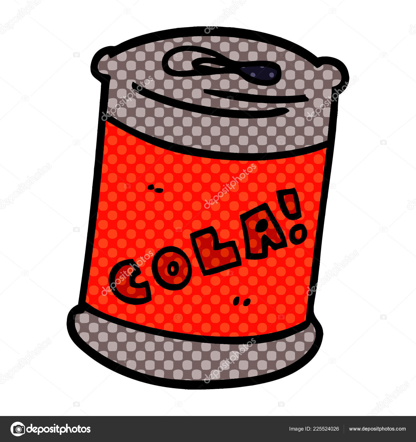 Cartoon Doodle Fizzy Drinks Can Stock Vector by ©lineartestpilot 225524026