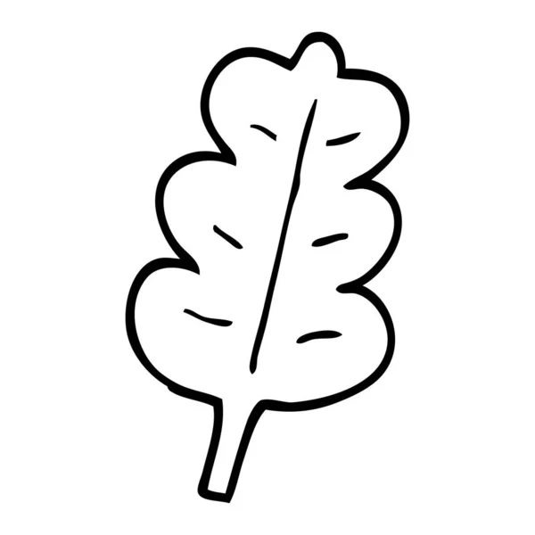 Line Drawing Cartoon Leaf Stock Vector by ©lineartestpilot 222177880