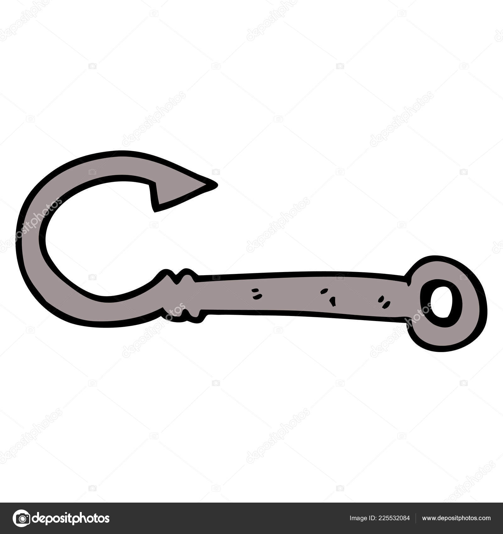 Garfio Dibujos Animados Vector de stock #225532084 de ©lineartestpilot