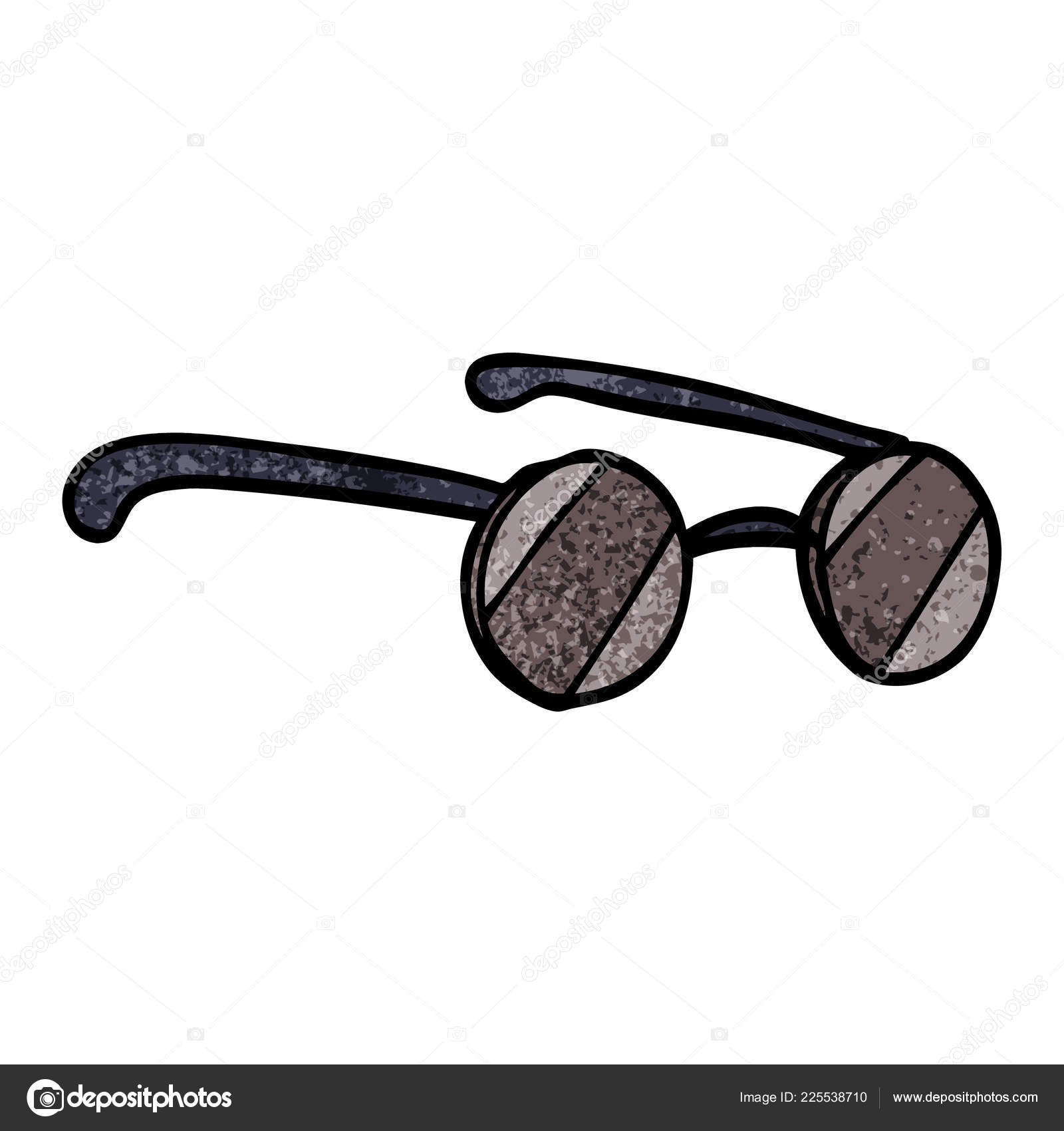 Cartoon Doodle Spectacles Vector Illustration Stock Illustration by ...