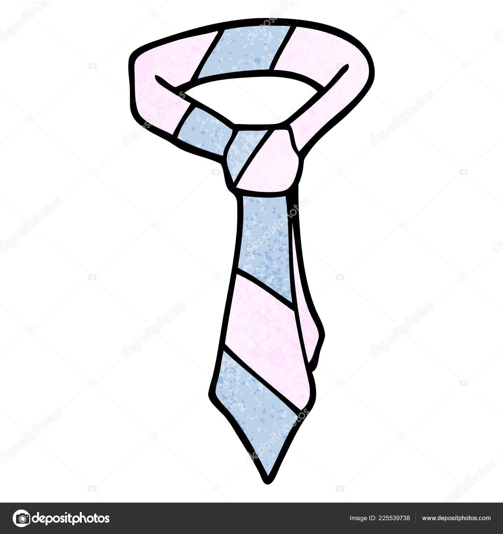 Cartoon Doodle Tie Stock Vector Image by ©lineartestpilot #225539738