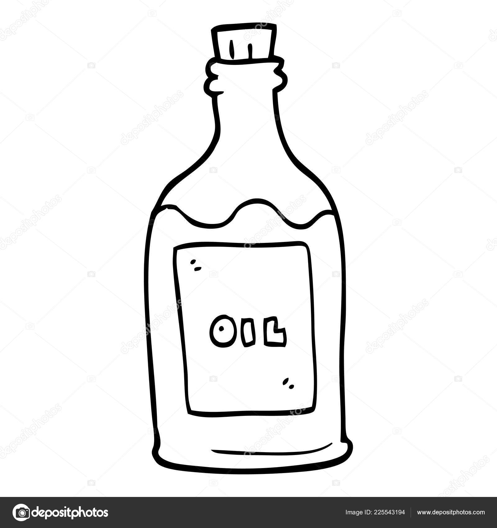 Line Drawing Cartoon Olive Oil Stock Vector Image by ©lineartestpilot ...