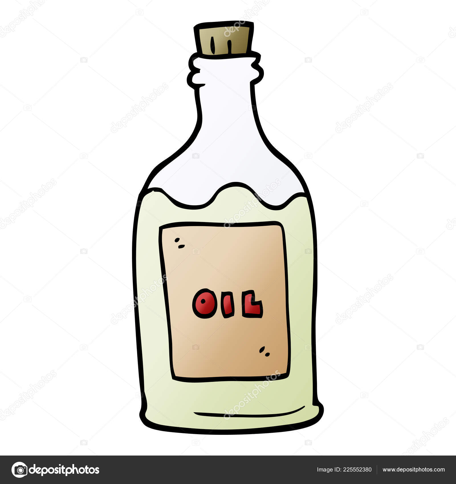 Cartoon Doodle Olive Oil Stock Vector Image by ©lineartestpilot #225552380