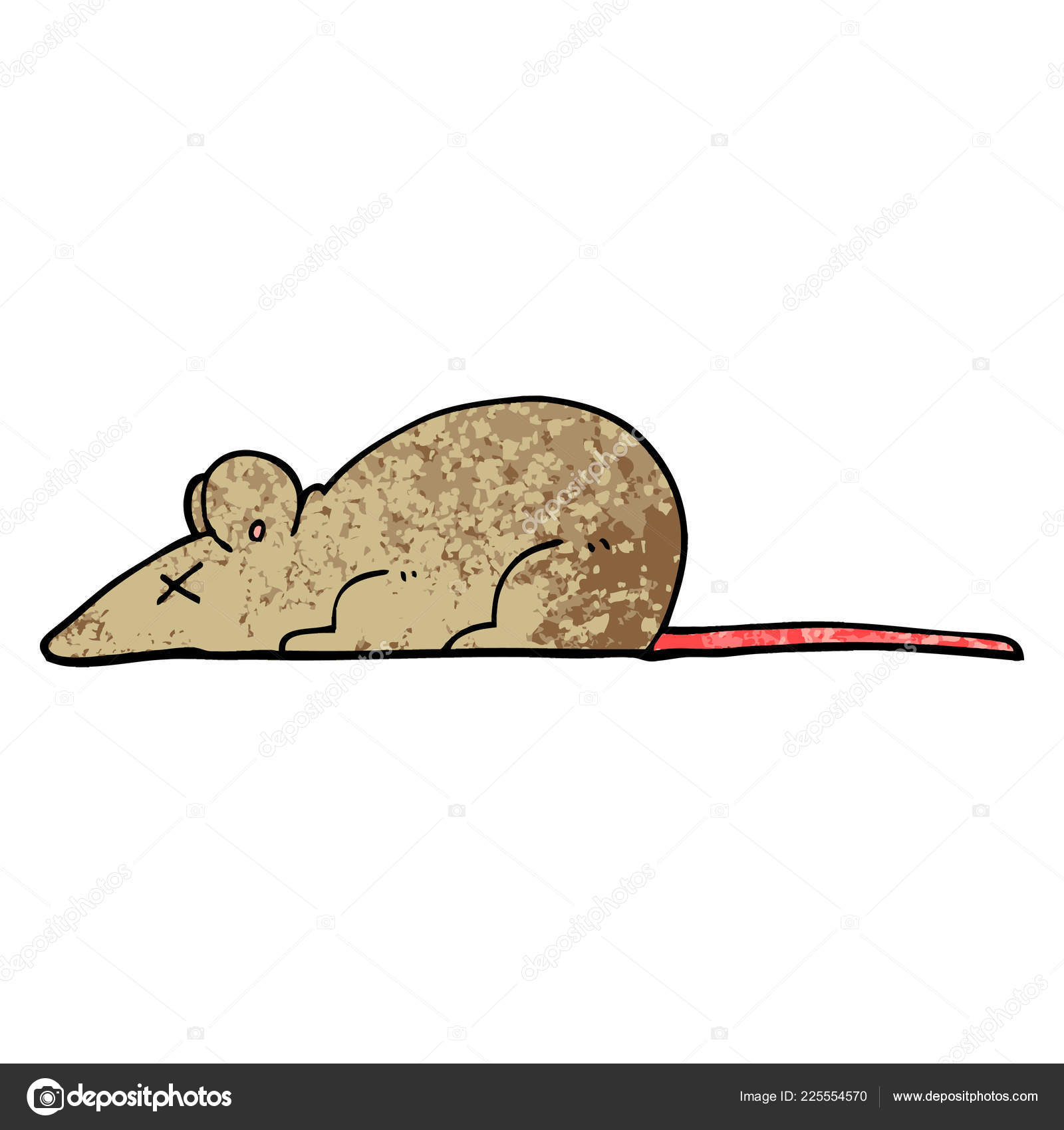Dead Rat Drawing