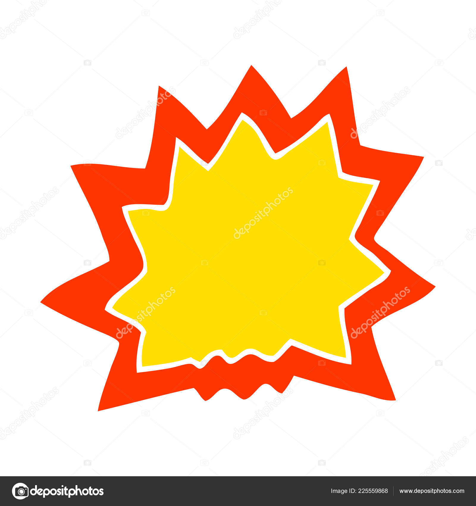 Cartoon Doodle Explosion Stock Vector by ©lineartestpilot 225559868