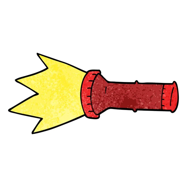 Cartoon Doodle Torch White Background Stock Illustration by ...
