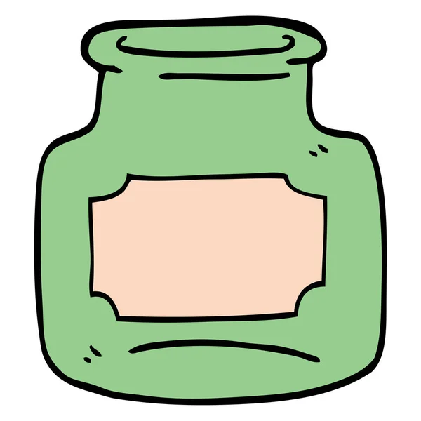 Cartoon Doodle Empty Jar Stock Vector by ©lineartestpilot 222253170