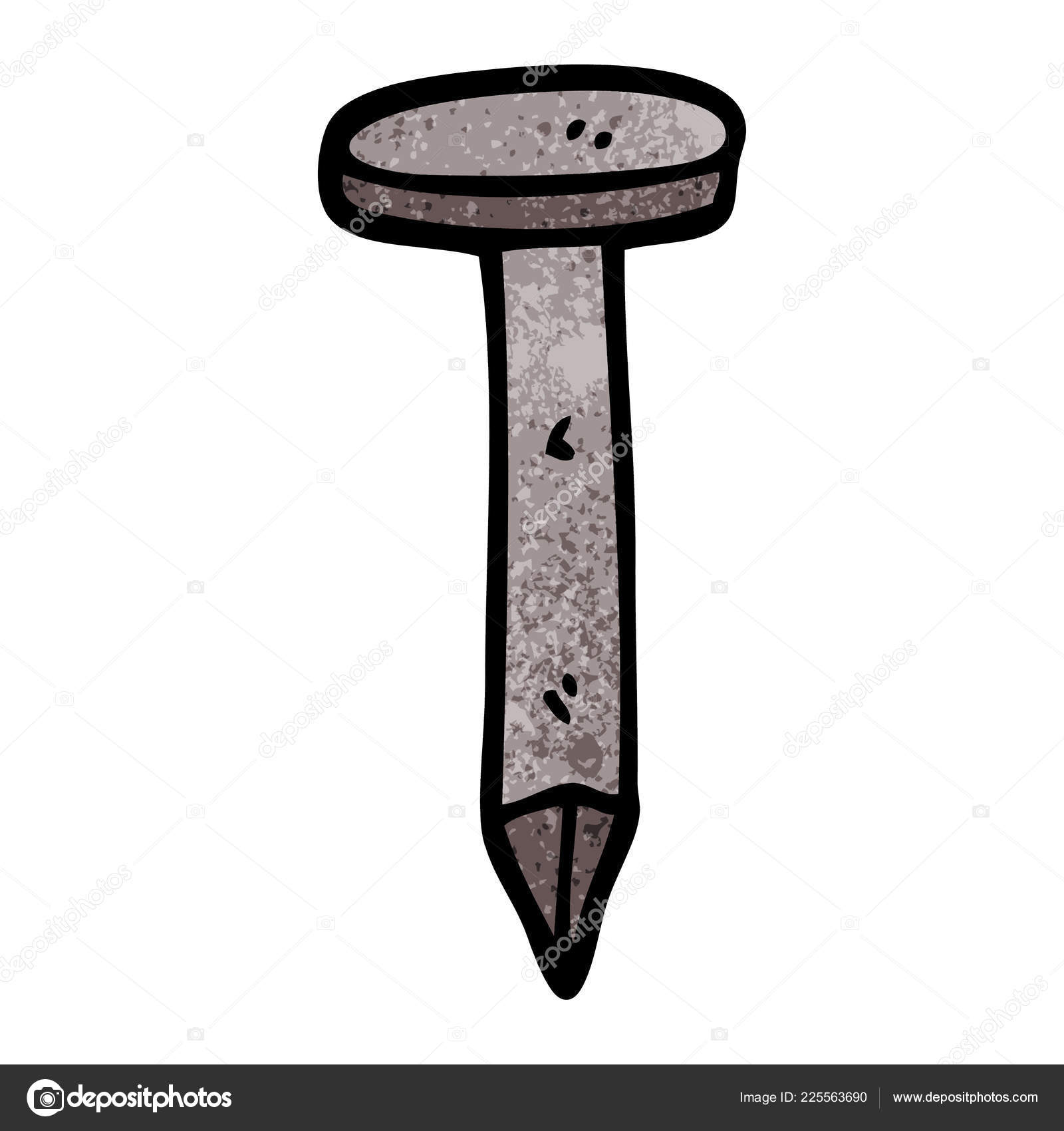 Iron Nail Vector
