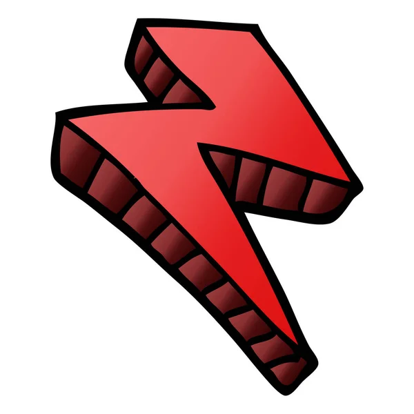 Red Lightning Bolt Clipart