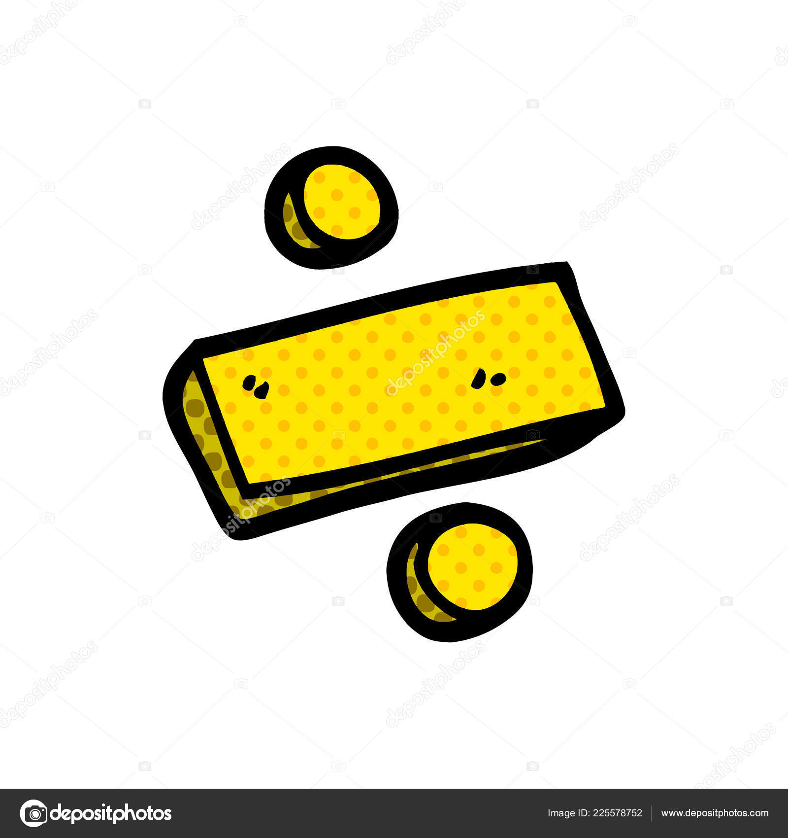 Dibujos Animados Garabato Dividir Símbolo Vector de stock #225578752 de ...