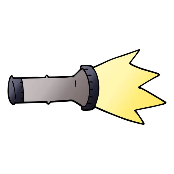 Cartoon Doodle Torch Vector Illustration Stock Vector by ...