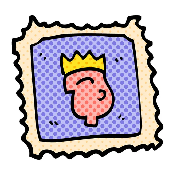 Postage stamp cartoon Stock Vector by ©lineartestpilot 13572028