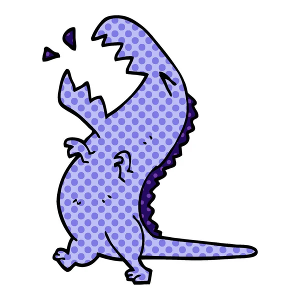 Cartoon Doodle Roaring Rex Stock Vector by ©lineartestpilot 225620036