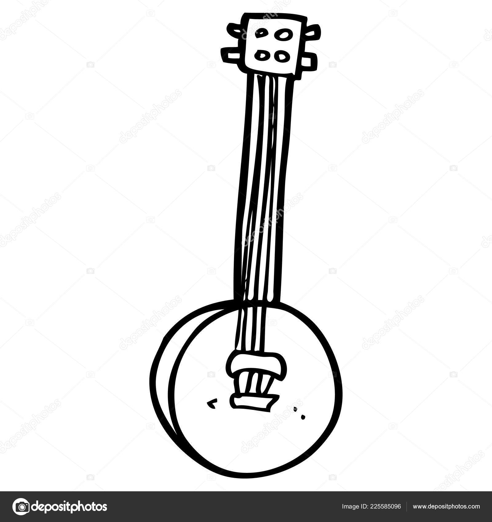 Banjo Drawing