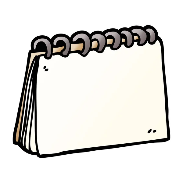 Cartoon Doodle Blank Calendar Stock Vector by ©lineartestpilot 222189666