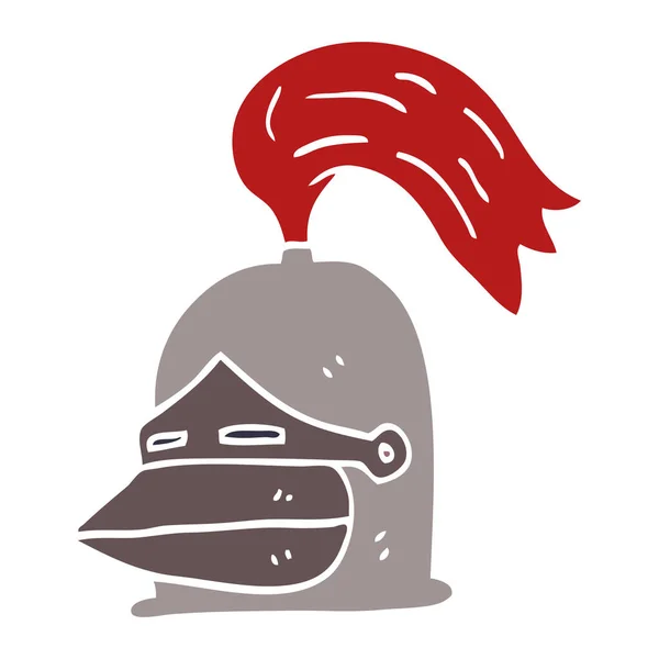 Cartoon Doodle Knight Helmet Stock Vector by ©lineartestpilot 225607290