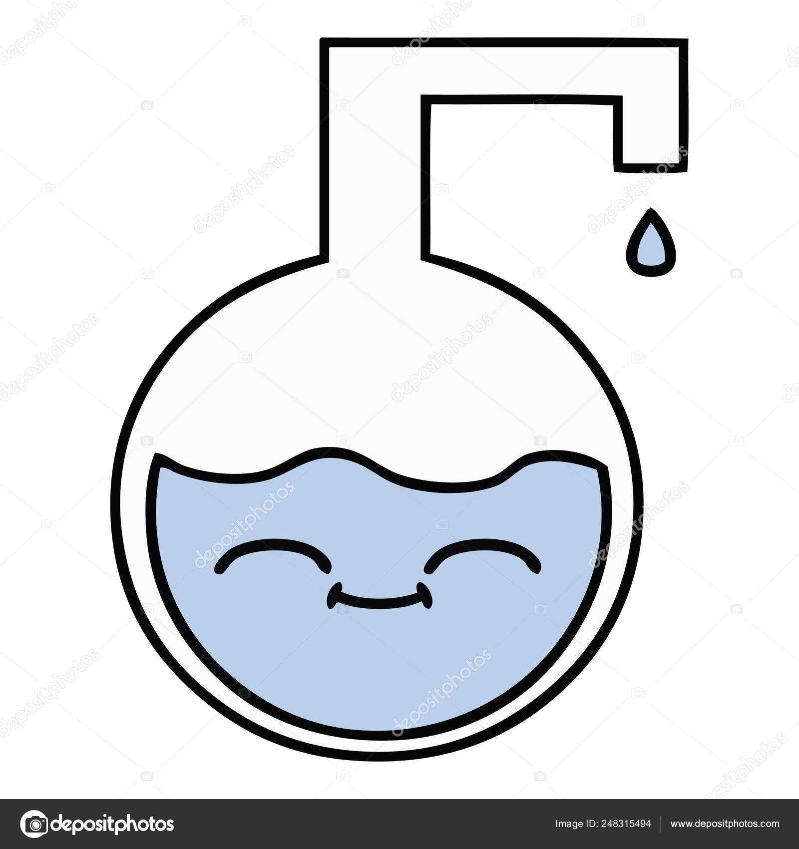 Cute cartoon science experiment Stock Vector by ©lineartestpilot 248315494 Cute cartoon science experiment Stock Vector by ©lineartestpilot 248315494