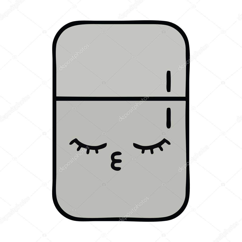 Sevimli çizgi buzdolabı derin dondurucu ©lineartestpilot 248407226'e ...