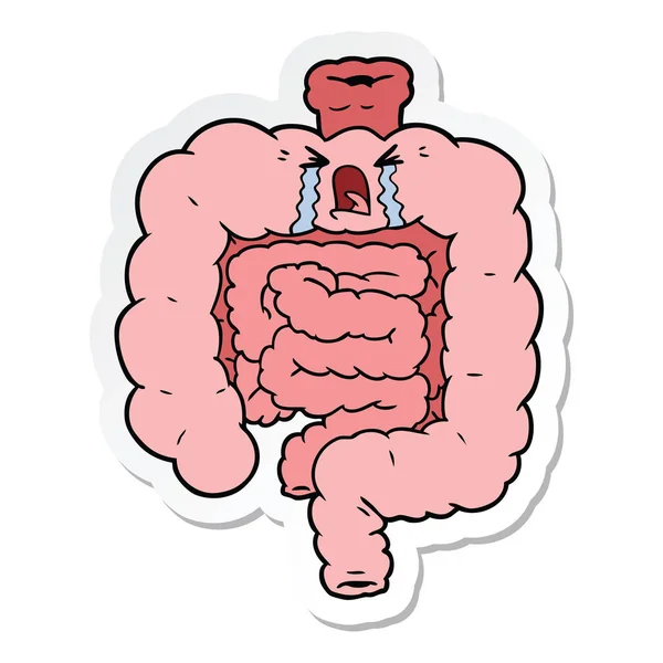 Digestion cartoon imágenes de stock de arte vectorial | Depositphotos