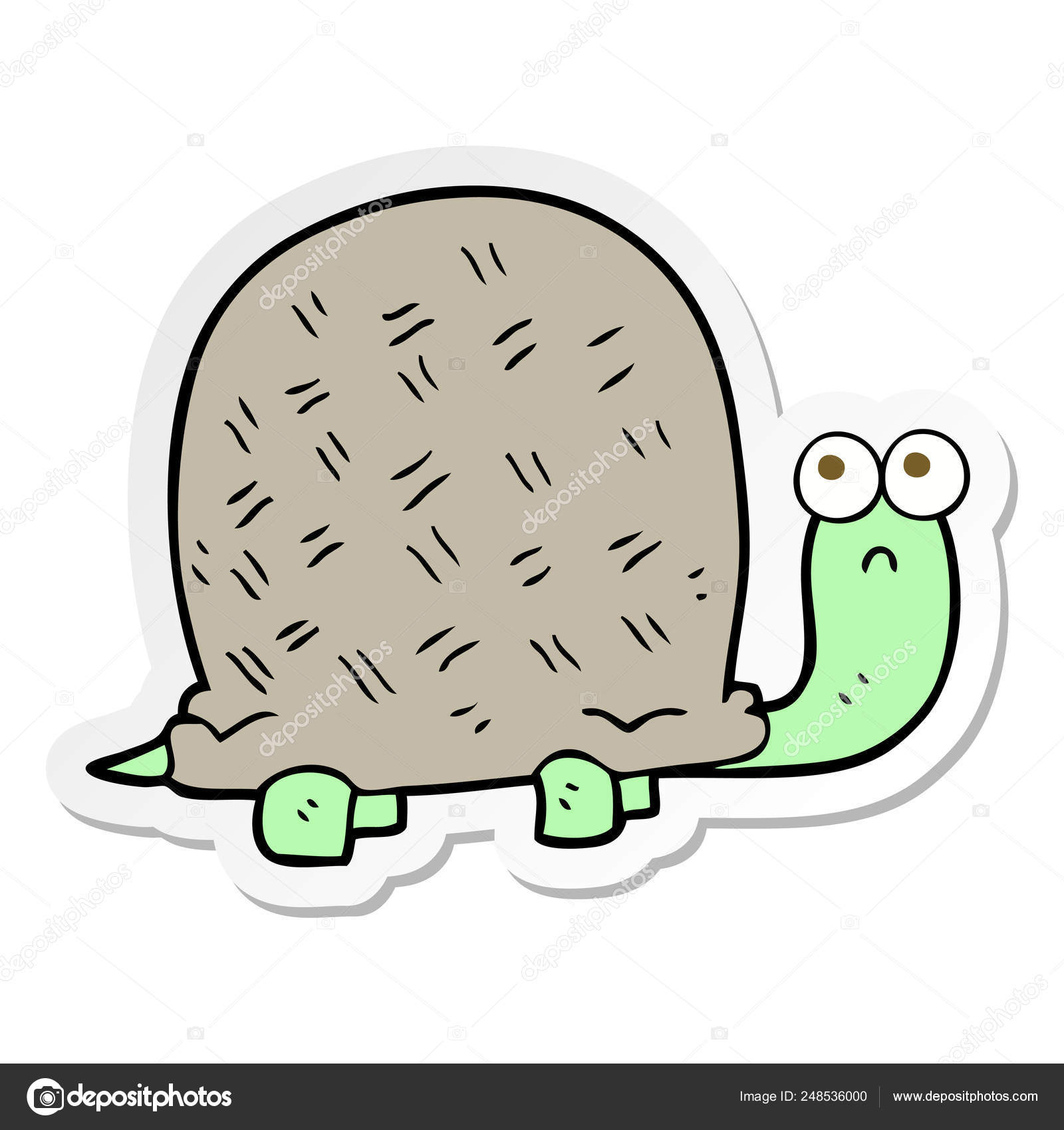Sad Turtle Cartoon - Volontariat