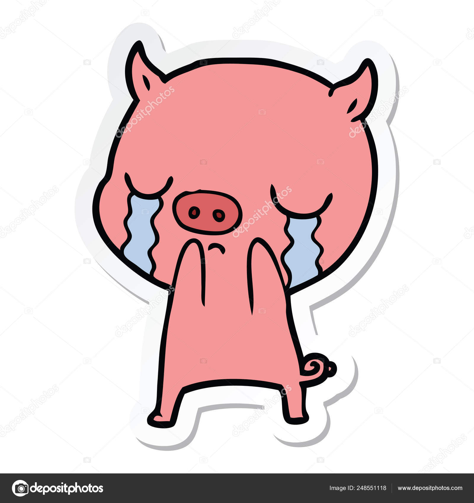 Crying Pig