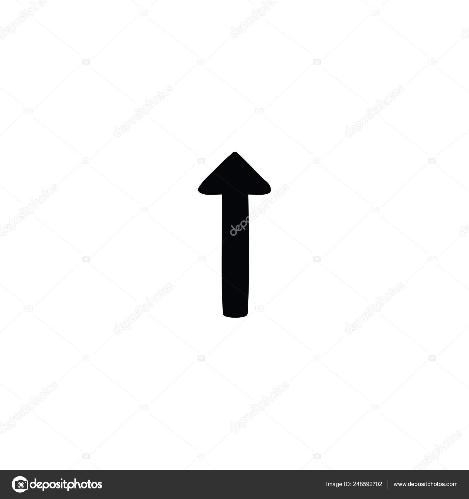 Pointing Arrow Icon Symbol Stock Vector Image by ©lineartestpilot ...