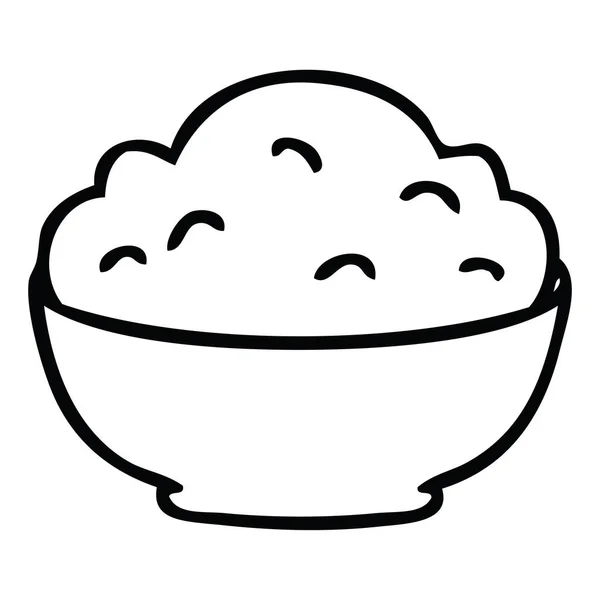 Mashed Potatoes Coloring Page