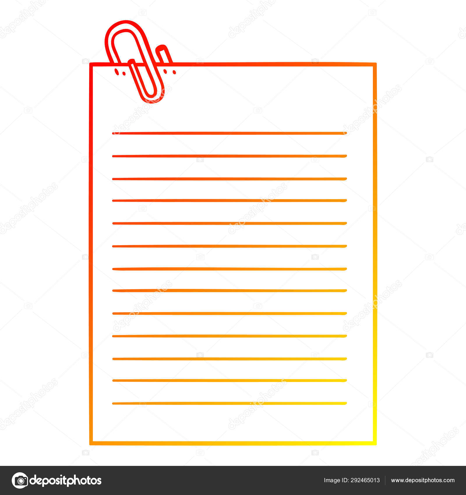 Animated Lined Paper