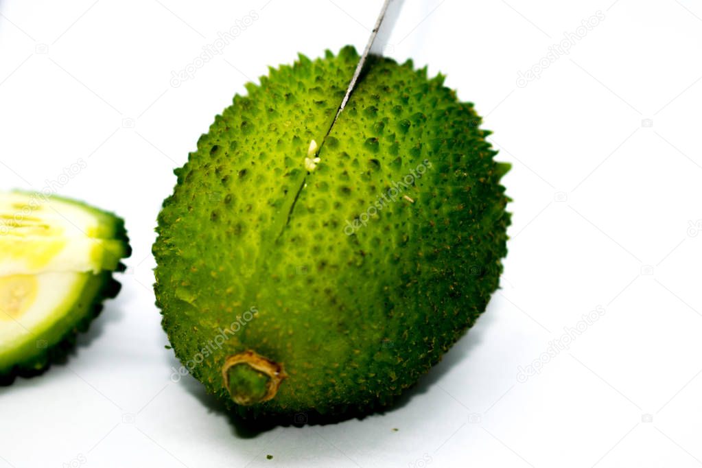 Fruta de Gac, Jaca, Calabaza Amarga Espinosa, Grourd Dulce o Calabaza ...