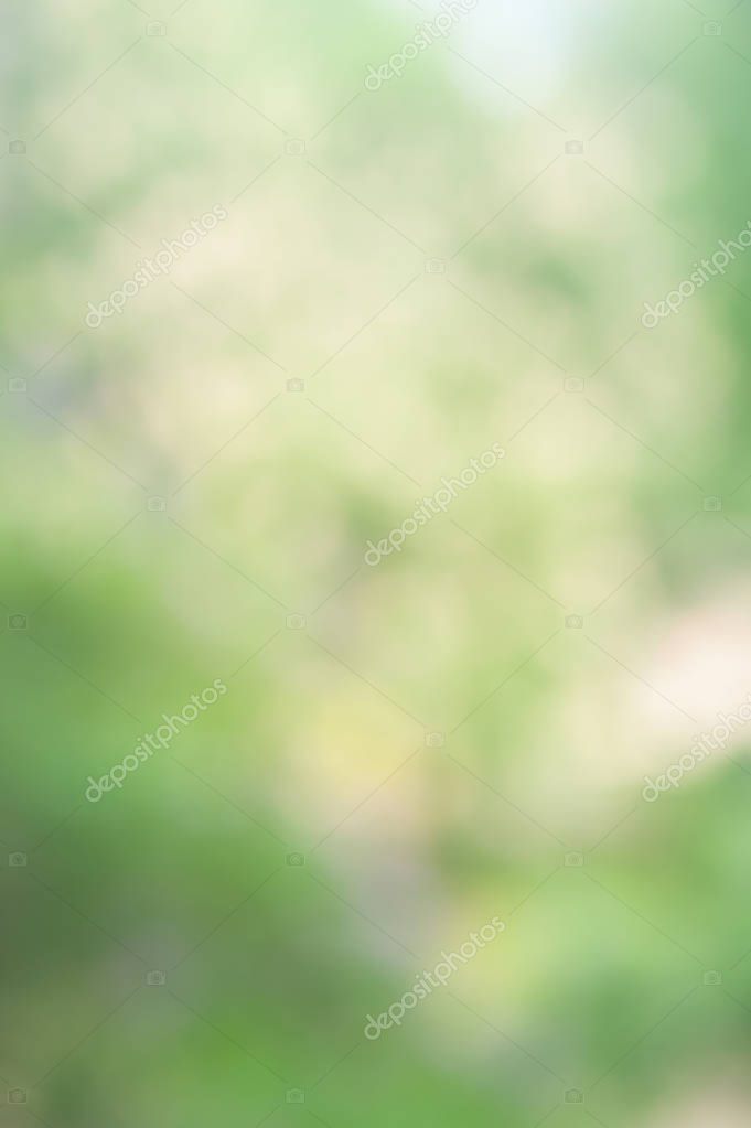 Fondo suave borroso. Fondo borroso de verano de árboles, hojas y flores ...