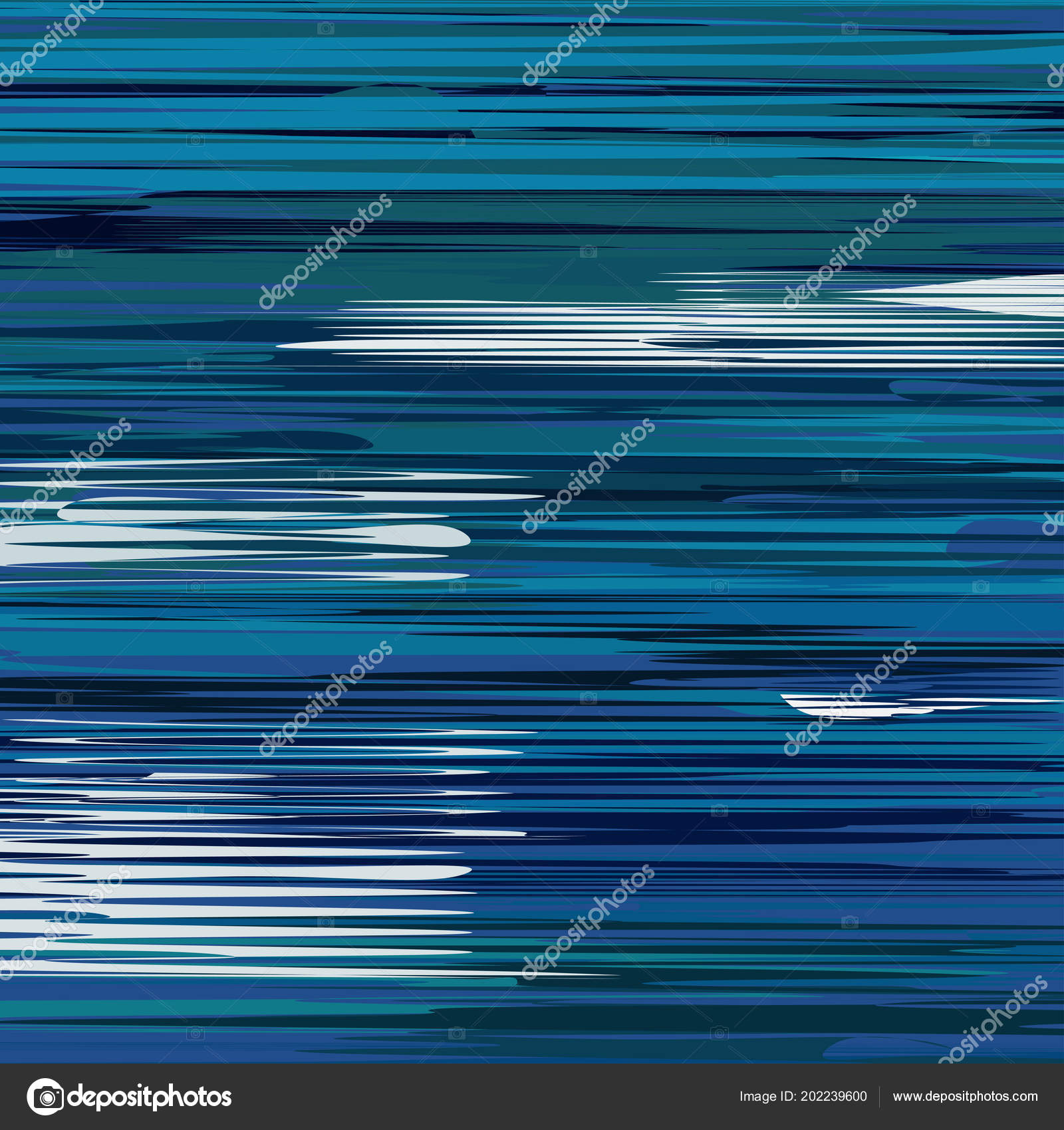Glitch Background Vector Illustration Blue White Colors Stock Vector ...