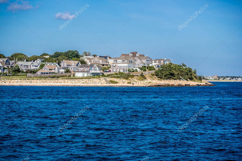La vista panorámica de la isla de Massachusetts en Cape Cod Martha 's ...