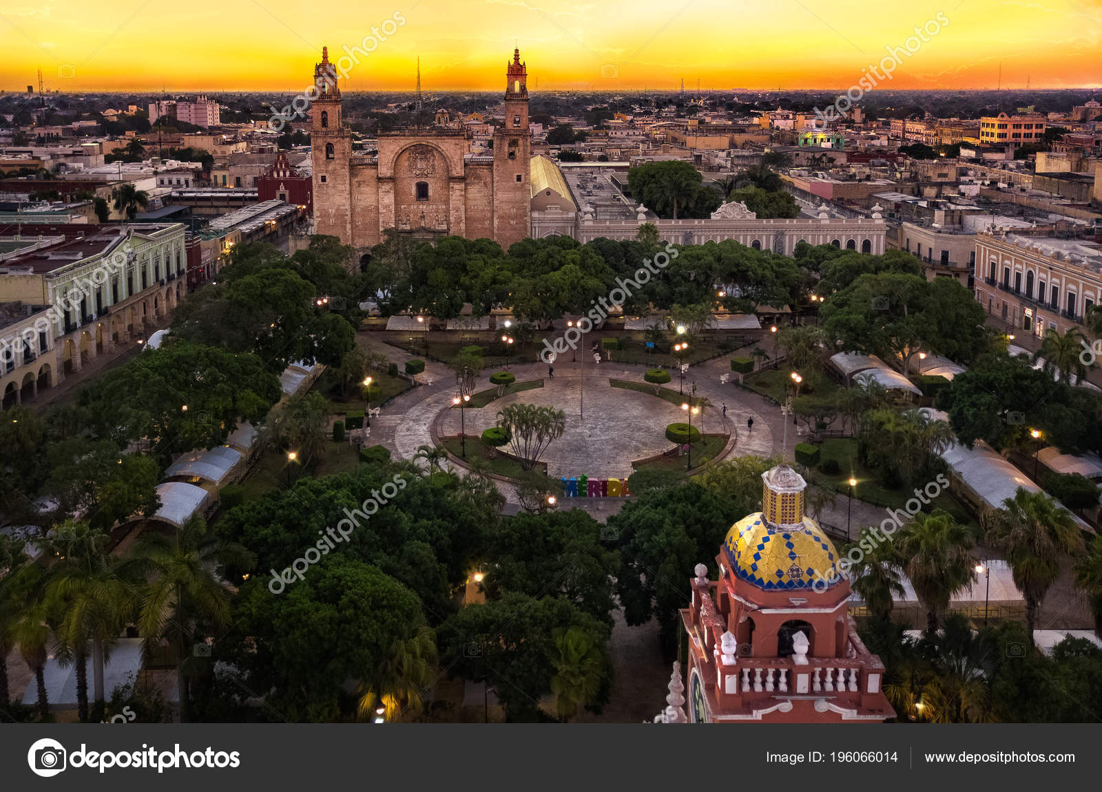 Merida Mexico Sunset Stock Photo by ©jdross75 196066014