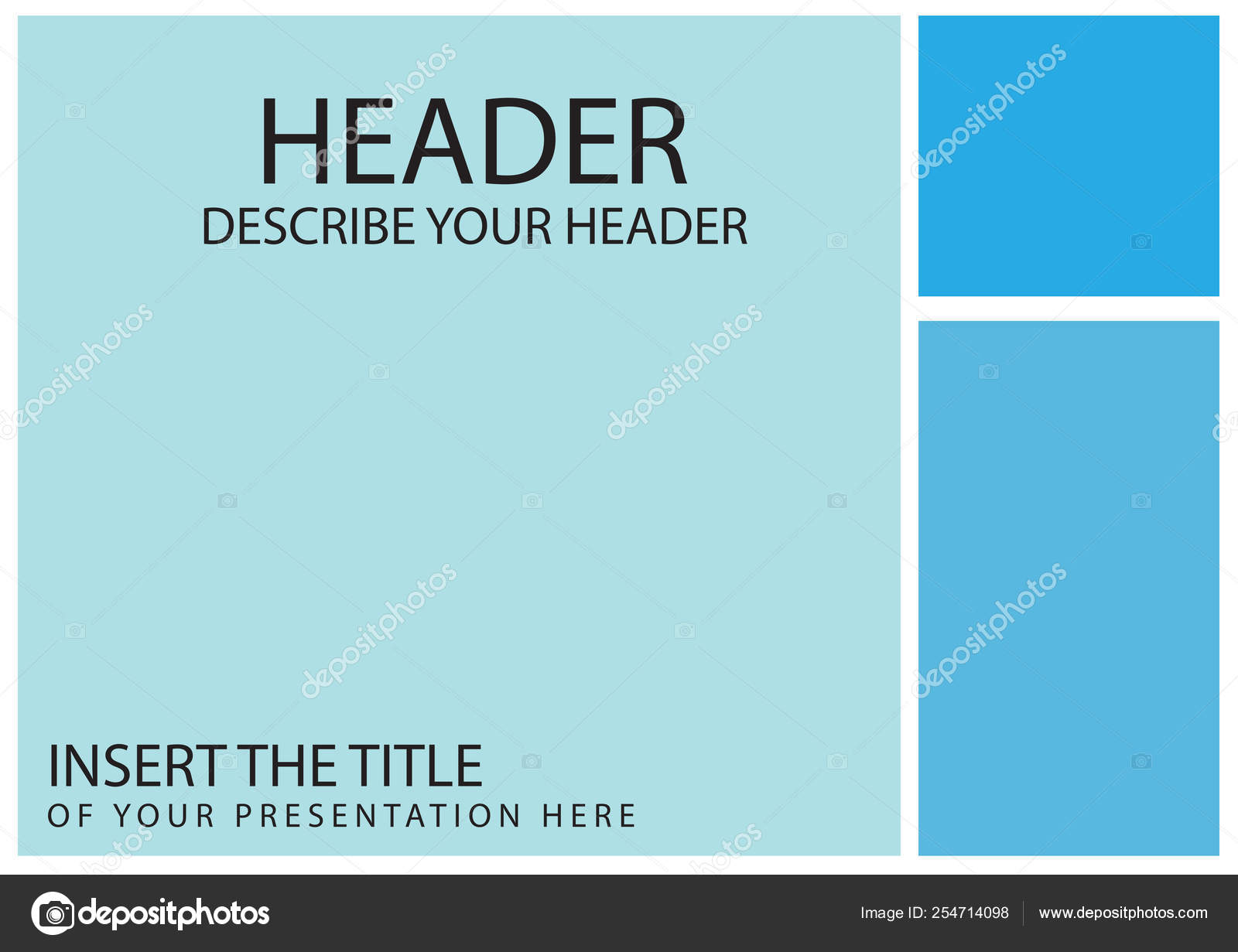Header Template Pattern , Describe Your Header — Stock Photo ...