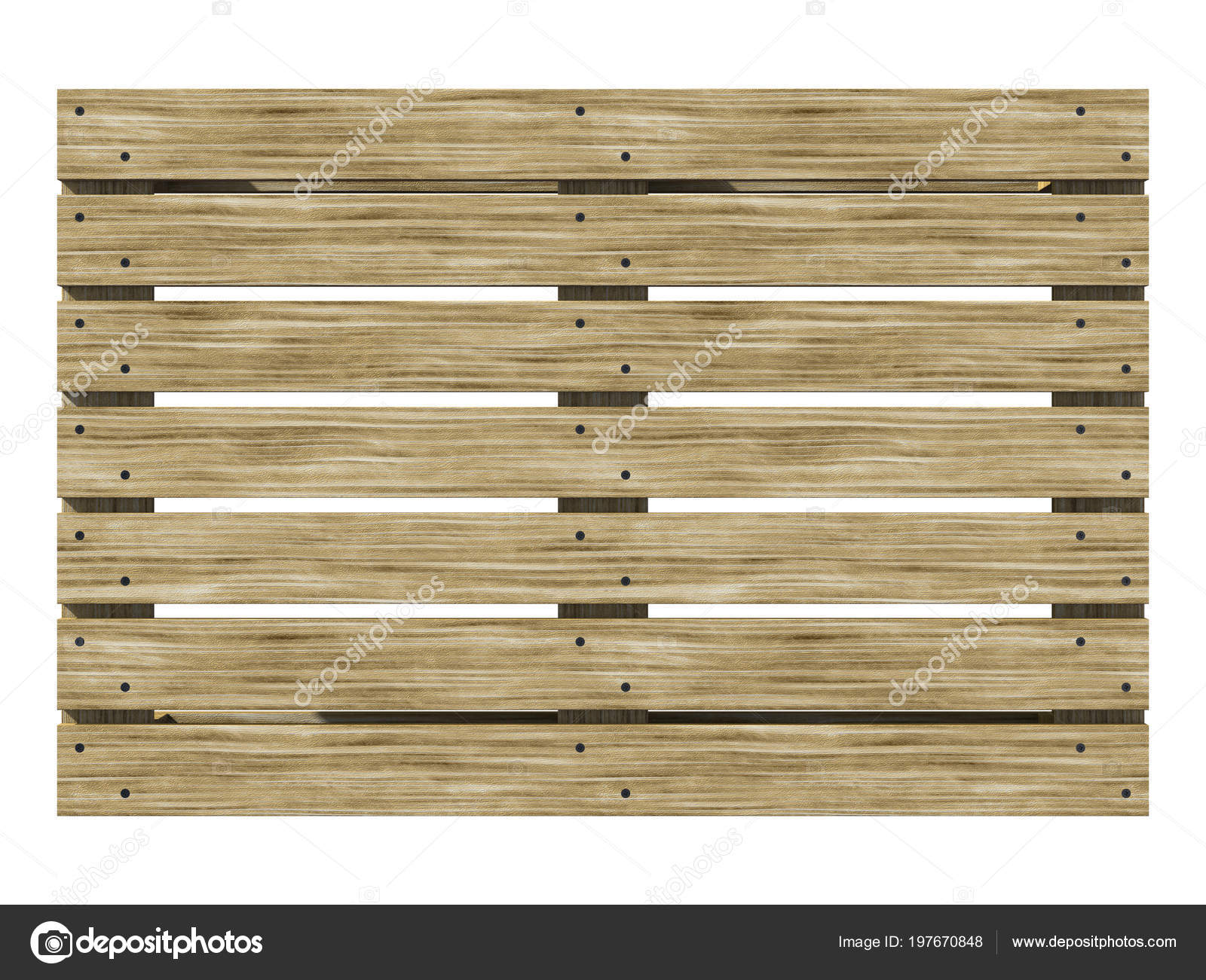 Wood Pallet Top View