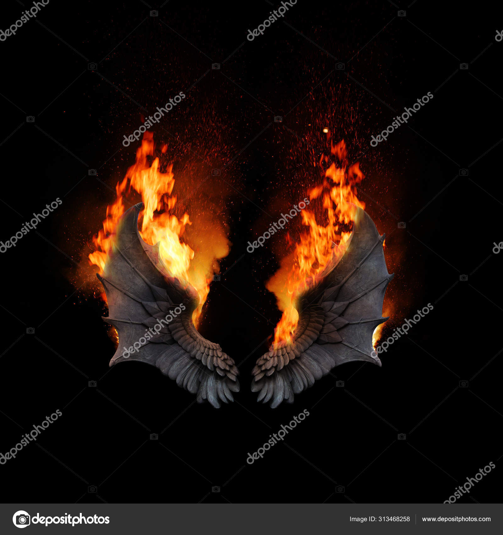 Fire Dragon Wings