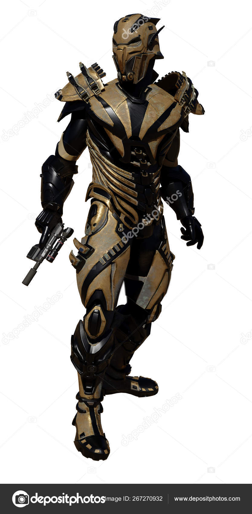 Alien Warrior Costume