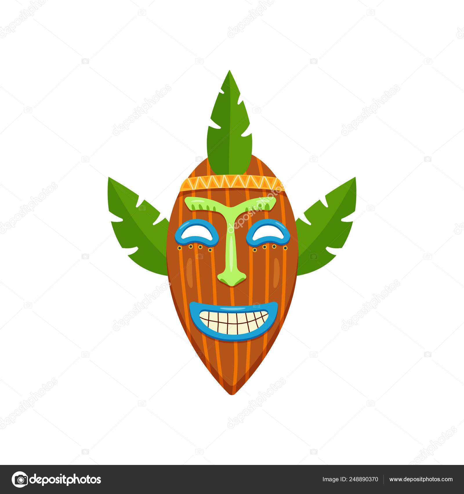 Cute Tiki Mask