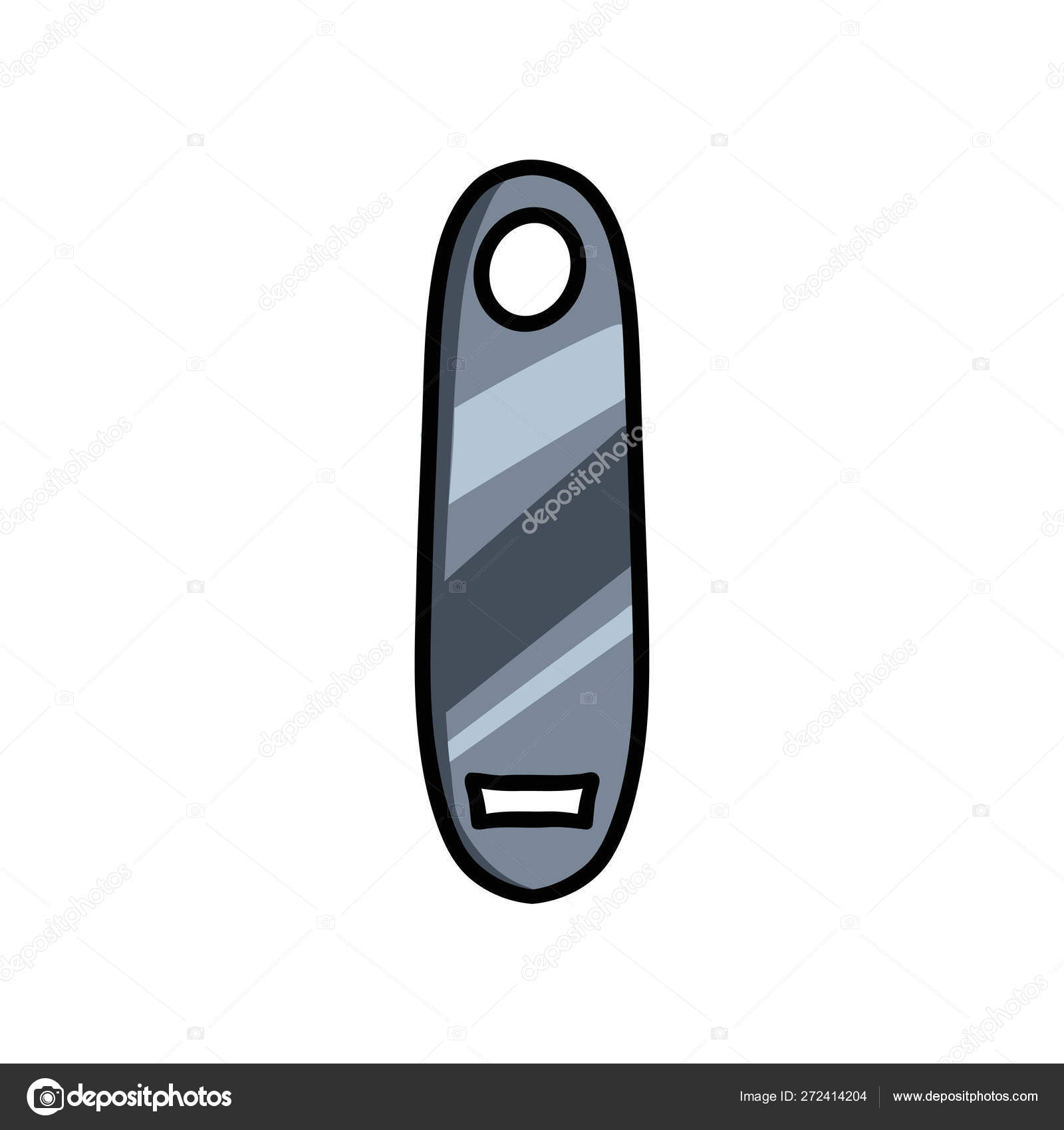 Barman tool, bottle opener from metal steel material Stock Vector by ...