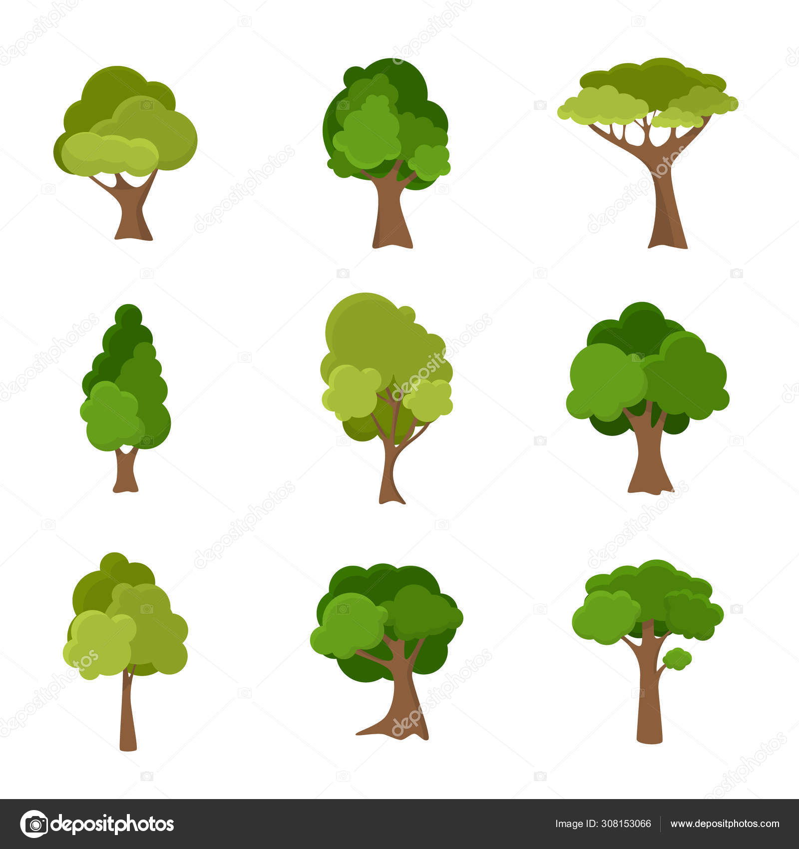 Deciduous Tree Clipart