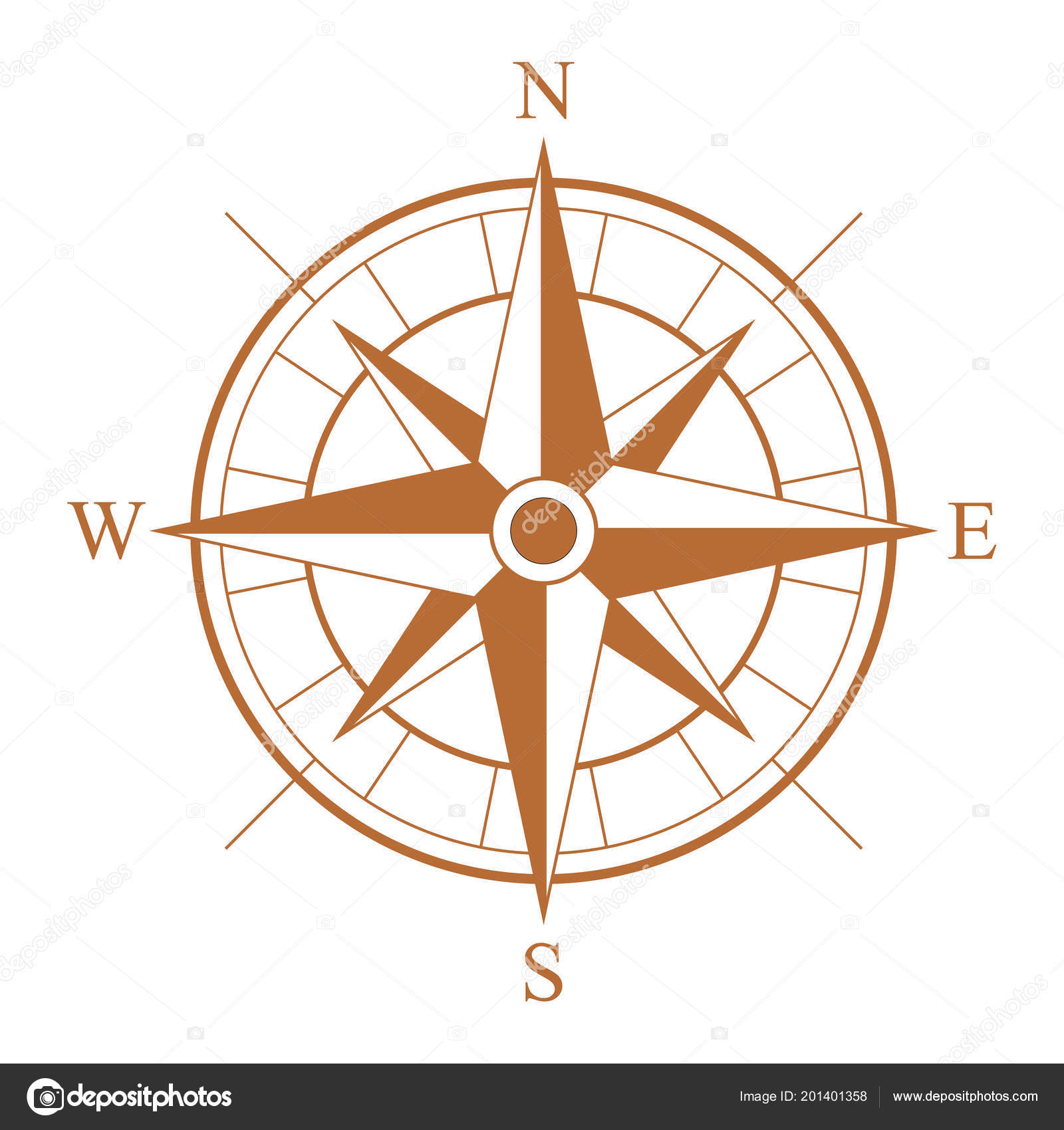 Vintage Compass Icon Compass Wind Rose High Res Vector Graphic Getty