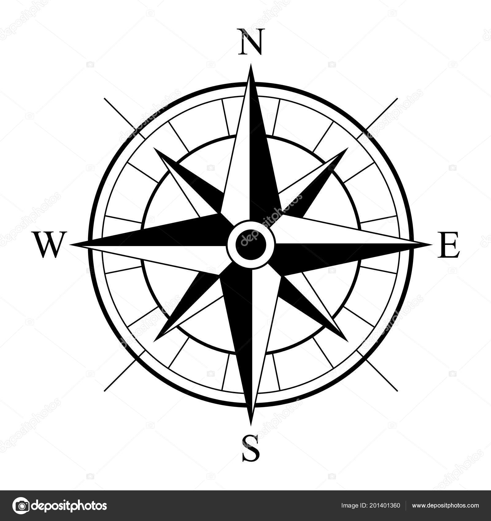 Vintage Compass Icon