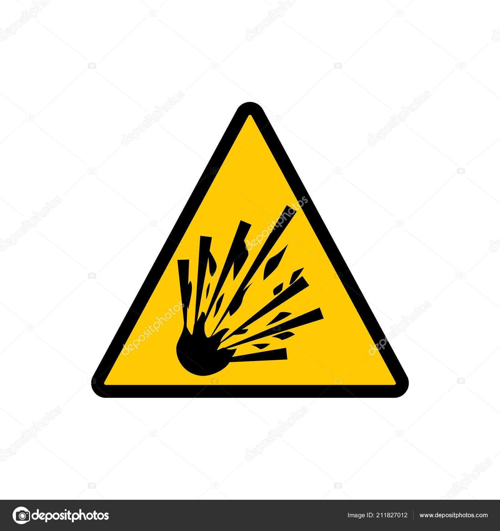 Explosive Symbol Vector