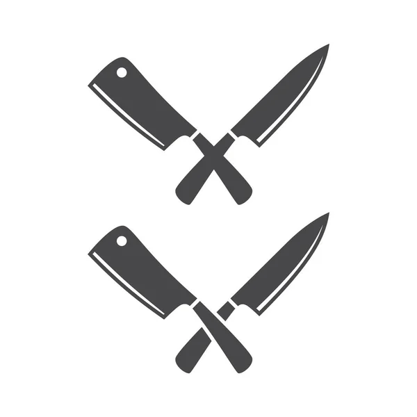 Knives crossed Vector Images | Depositphotos