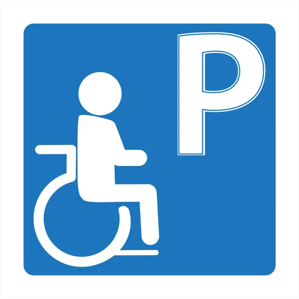 Handicap Parking Sign Vector