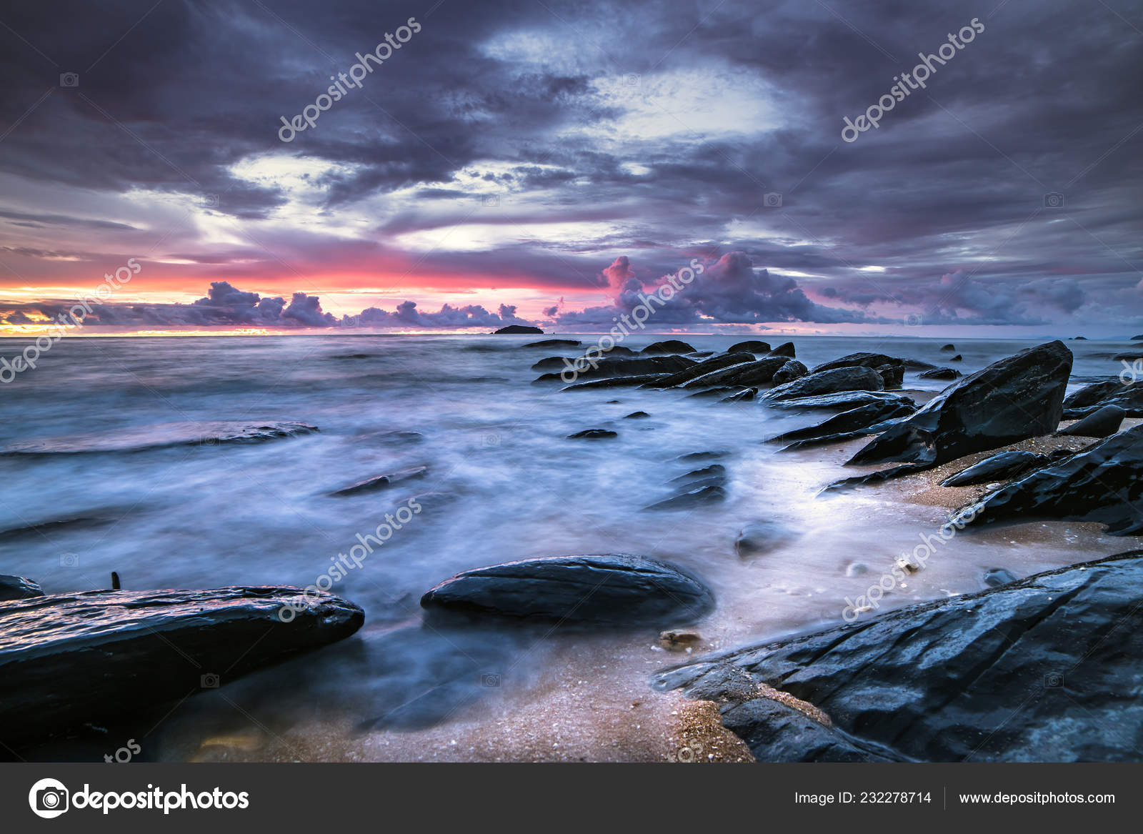 Rock Beach Phuket Thailand Stock Photo by ©sittitap 232278714